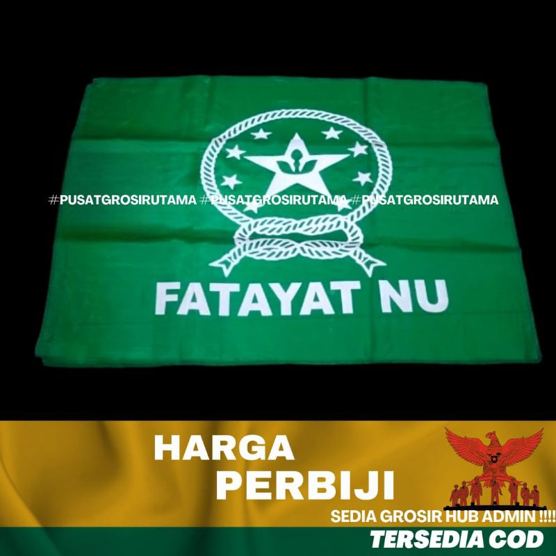 Jual Bendera Fatayat Nu sablon premium | Shopee Indonesia