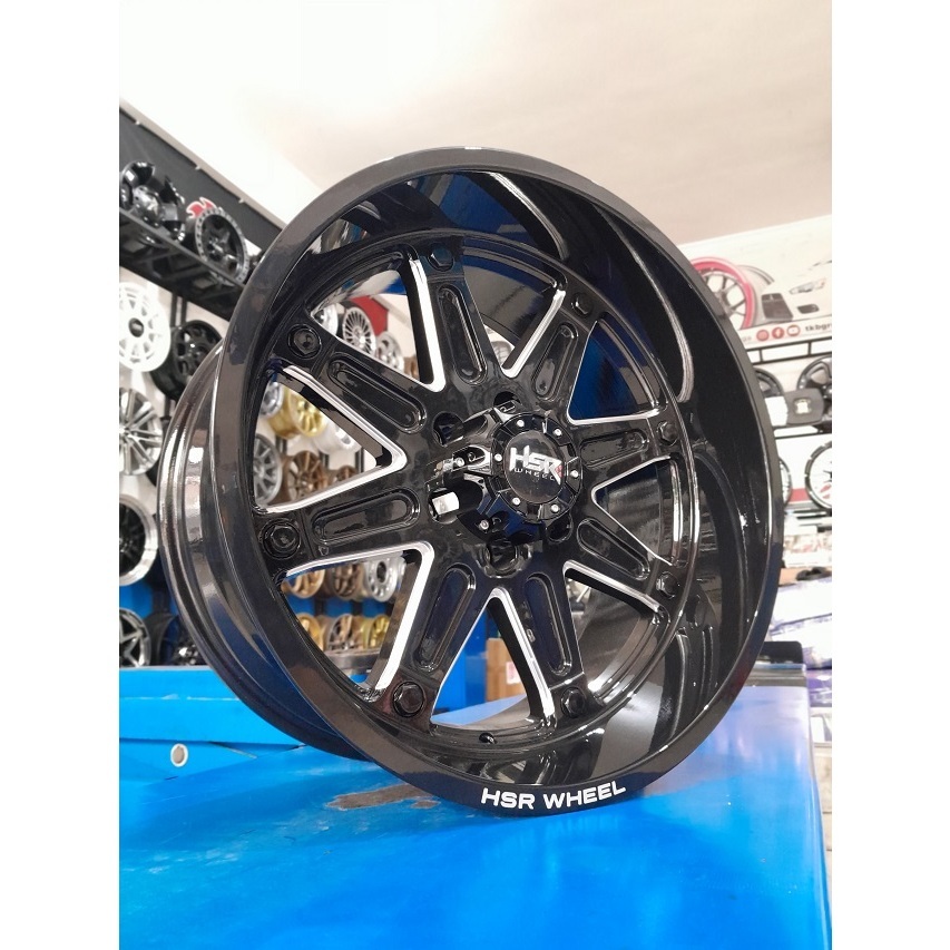 Jual Velg Mobil Original Design HSR FG MIKASA R20 Lebar 10 PCD 6x139,7 Cocok Buat Mobil Hilux DC ...