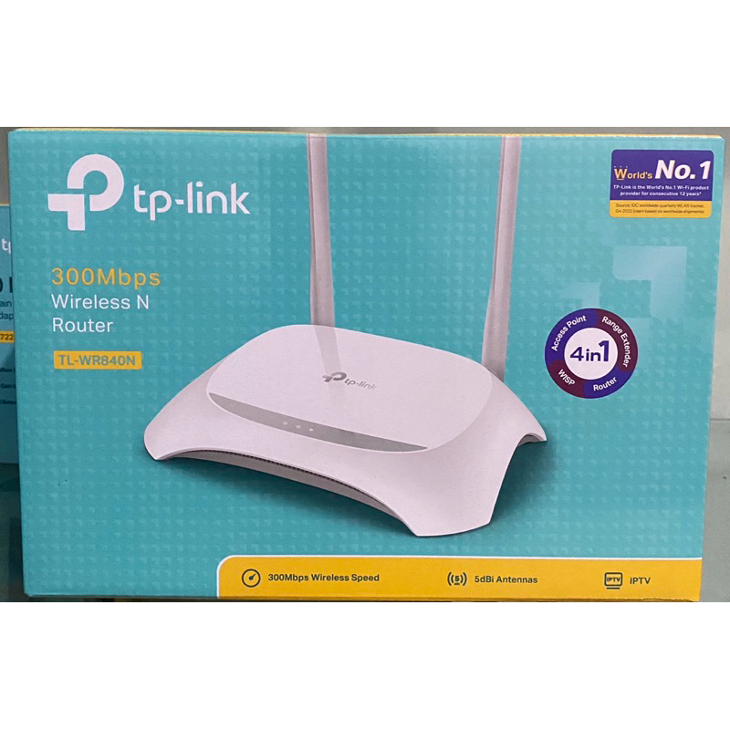 Jual TP-LINK TL-WR840N 300Mbps Wireless N Router WIFI | Shopee Indonesia