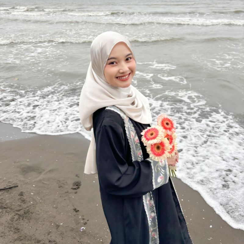 Jual MARYAM ABAYA REMAJA GAMIS ARAB KEKINIAN BAJU JUBAH HITAM WANITA ...