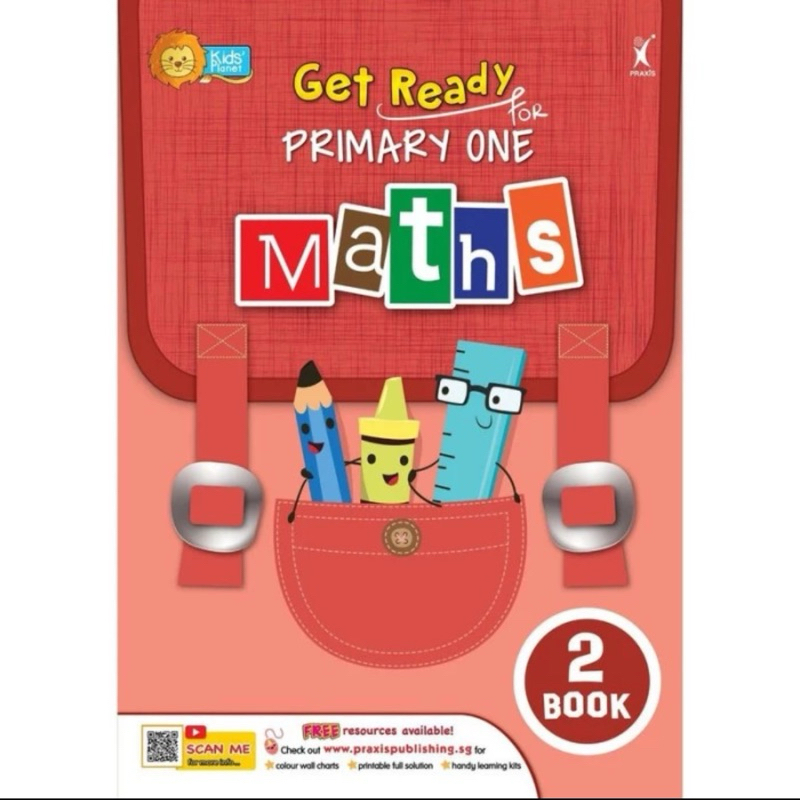 Jual Get Ready For Primary One Maths Book 2 Buku Aktivitas Anak ...
