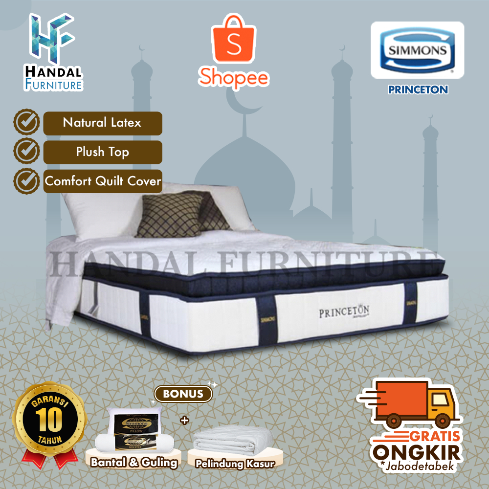 Jual Simmons Hanya Kasur Spring Bed Princeton | Shopee Indonesia