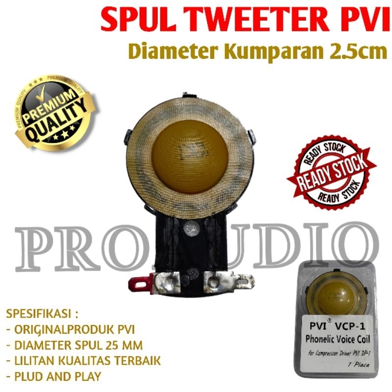 Jual Spul Tweeter PVI VCP 1 25.4MM Phonelic Voice Coil For Compression ...