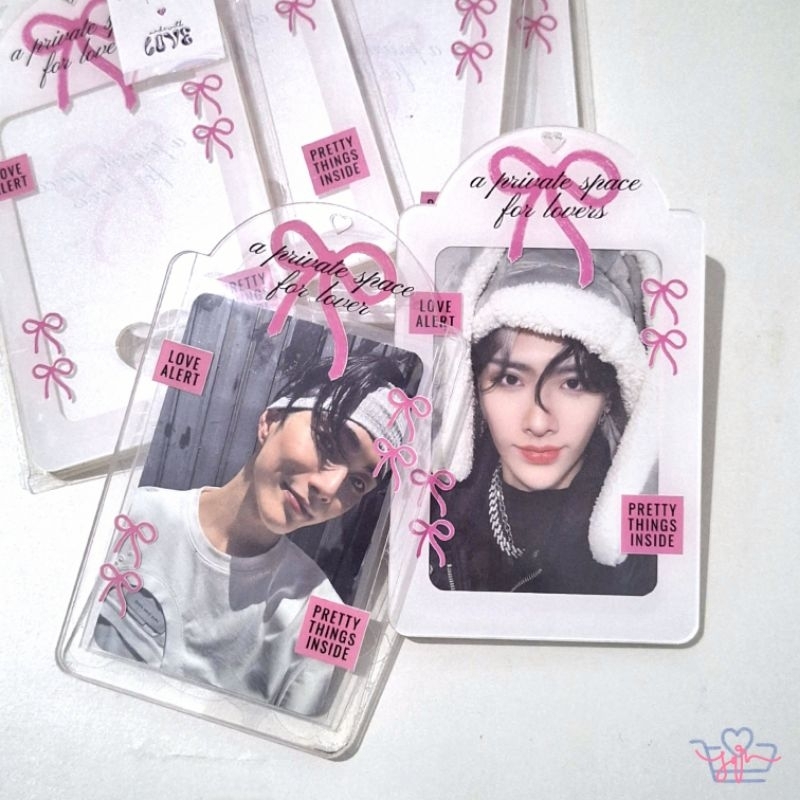 Jual READY STOCK!! PRIVATE SPACE ACRYLIC PHOTOCARD HOLDER (CLEAR VER ...