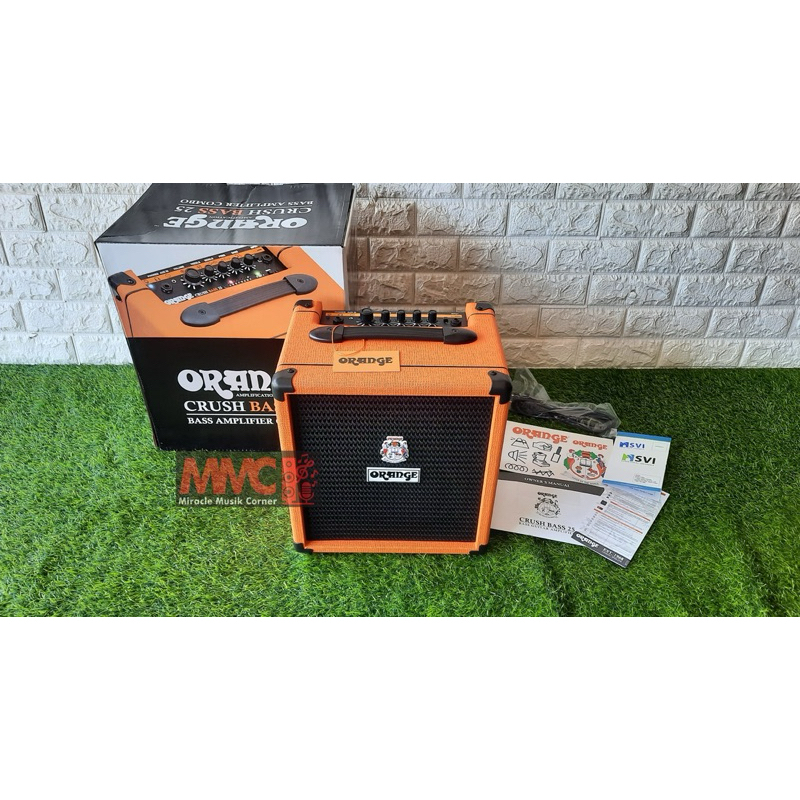 Jual ORANGE CRUSH 25 AMPLI BASS WITH TUNER | Shopee Indonesia