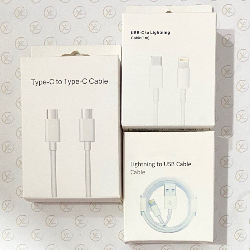 Jual KABEL DATA / KABEL CHARGER IP (1 METER) | Shopee Indonesia