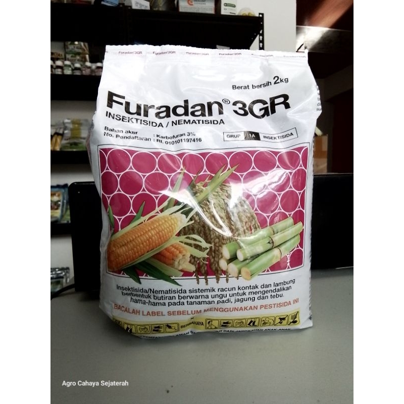 Jual INSEKTISIDA FURADAN 3GR Karbofuran 3% 2 kg mengendalikan hama ...