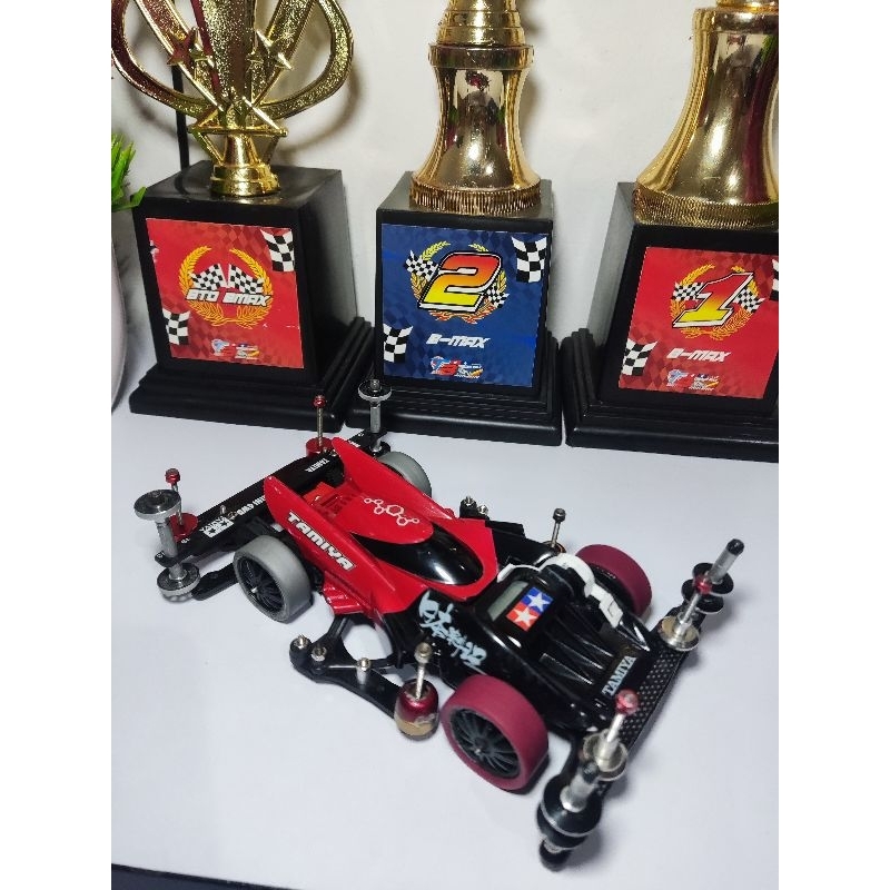 Jual Tamiya Side Damper/Bmax class chassis SFM Carbon Ori RTR | Shopee ...