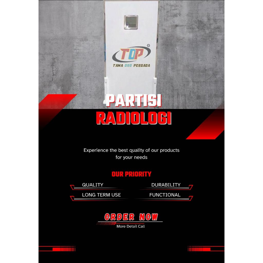 Jual Pintu Anti Radiasi PB / Pintu Xray - Tabir Radiologi - Sekat ...