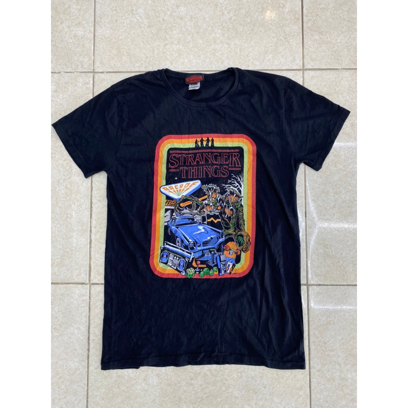 Jual strangers things / kaos film / kaos second | Shopee Indonesia