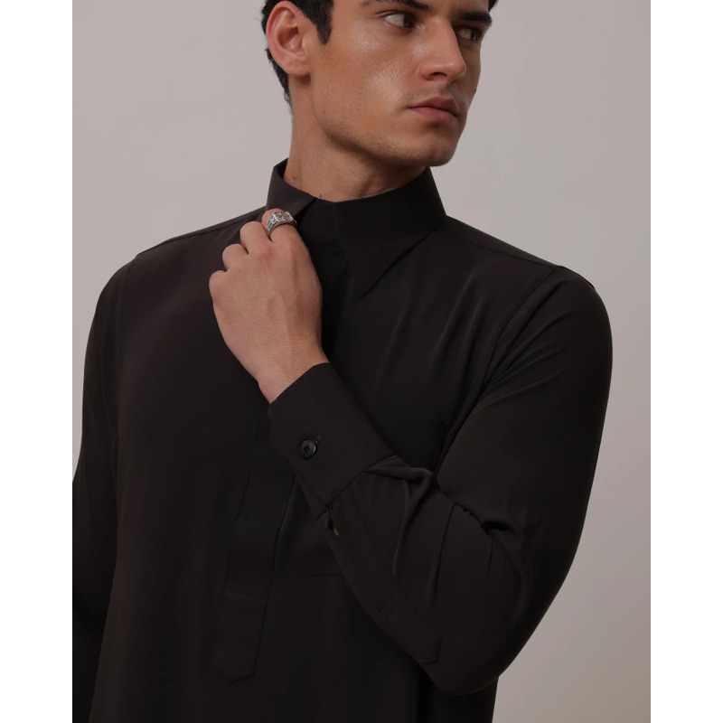Jual [THOBE PEDRO HB] Normal Collar Thobe Studios Thoub (Jubah ...