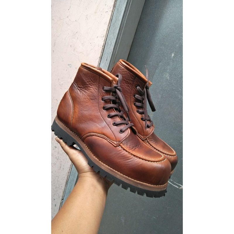 Jual sepatu moctoe boots model rwing 877 steel toe ll sepatu ride model ...