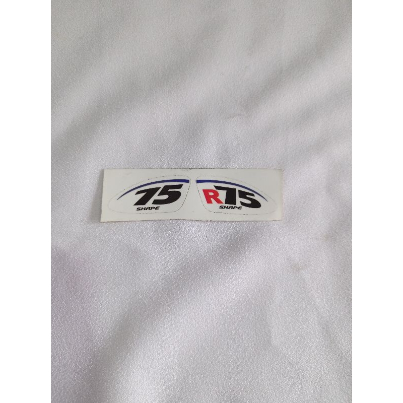 Jual Stiker Logo Visor Helm Arai R75 Shape | Shopee Indonesia