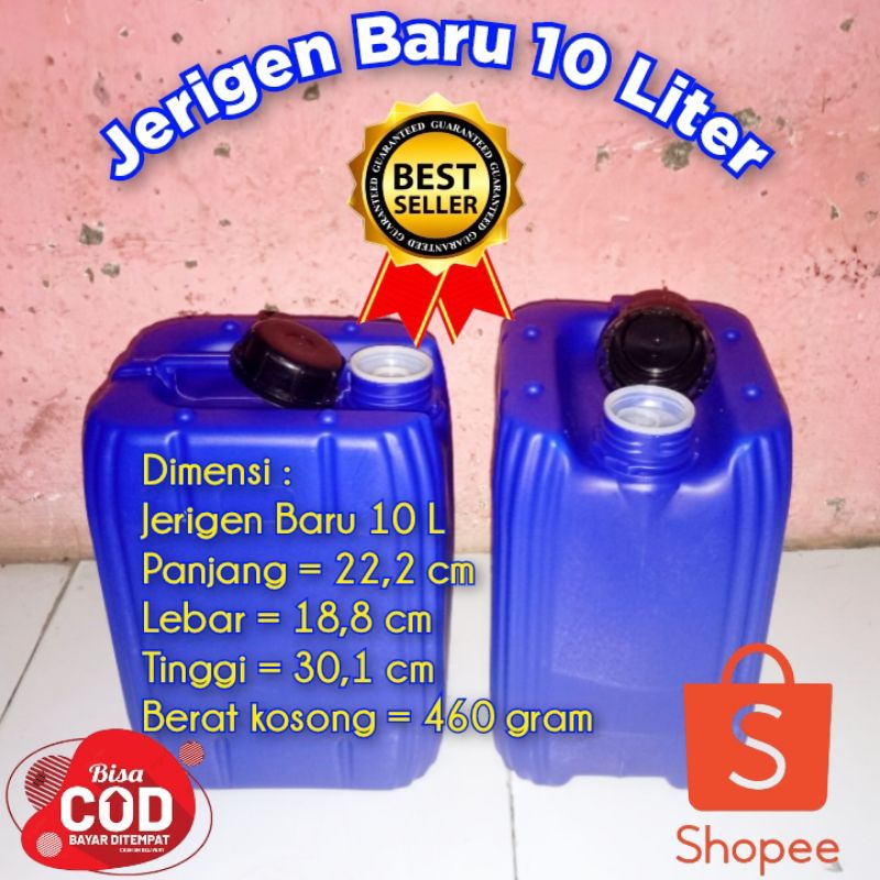 Jual Jerigen BARU 10 Liter Tebal | Shopee Indonesia
