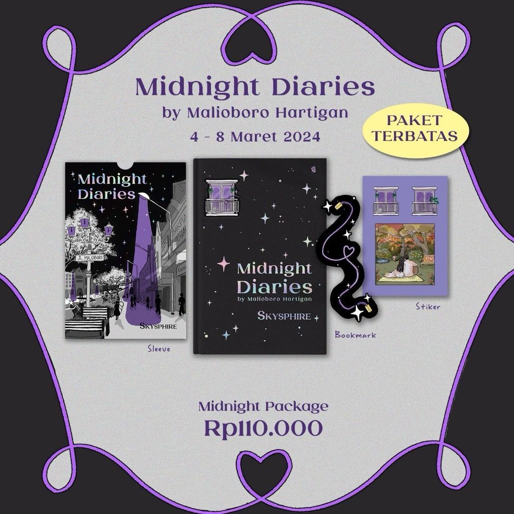Jual Buku Novel Midnight Diaries - Bukune - Skysphire - Bumi Fiksi ...
