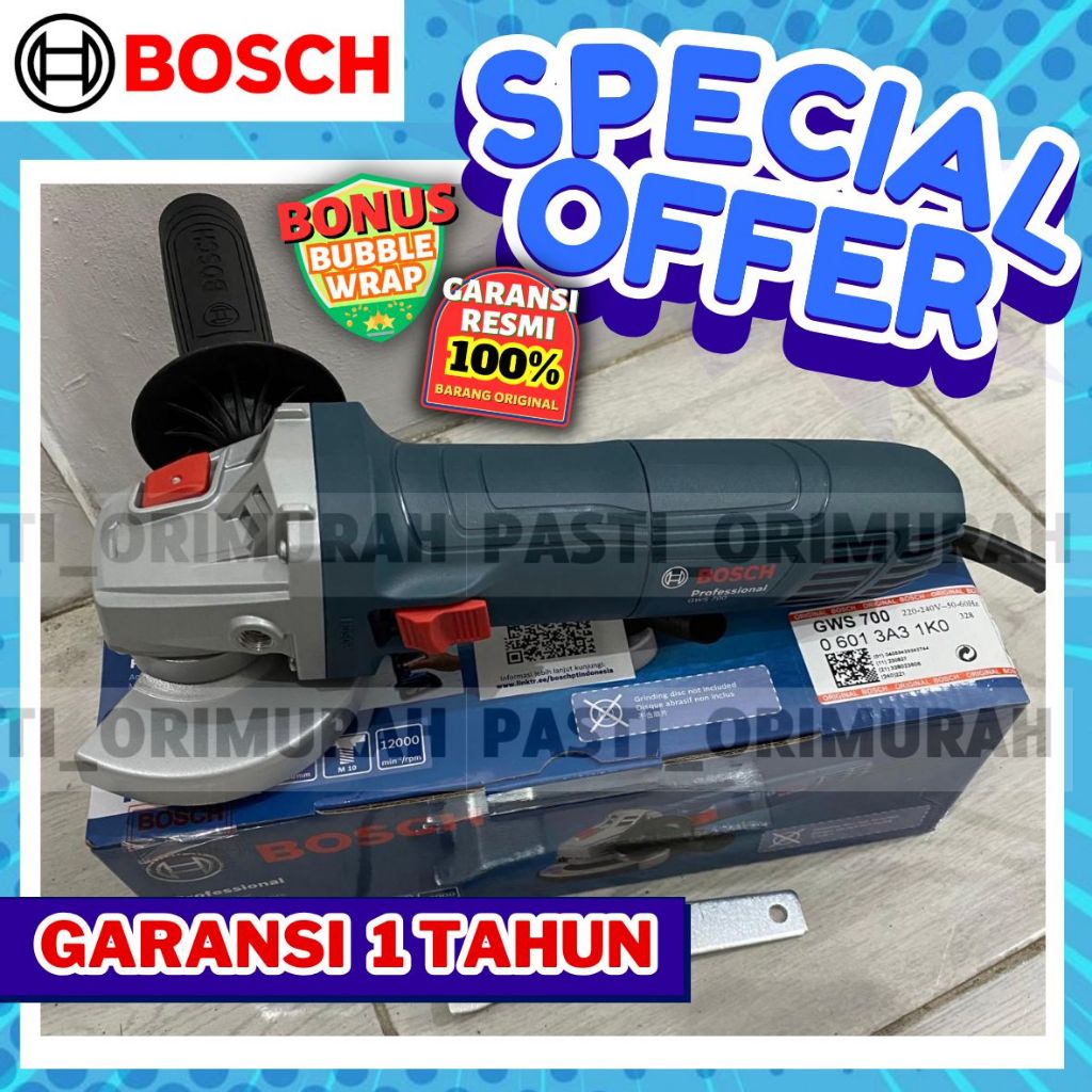 Jual Mesin Gerinda BOSCH ORI GWS060 Grenda Grinda Gurinda GWS 060 ...