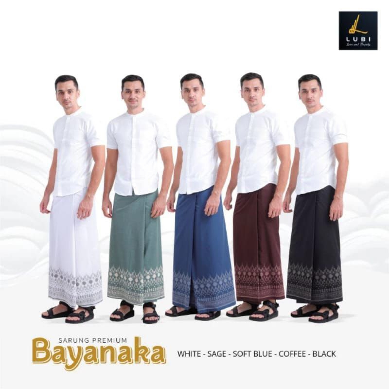 Jual SARUNG LUBI TERBARU 2024!! SARUNG LUBI BAYANAKA SERIES!! SARUNG BAYANAKA COFFEE - SARUNG ...