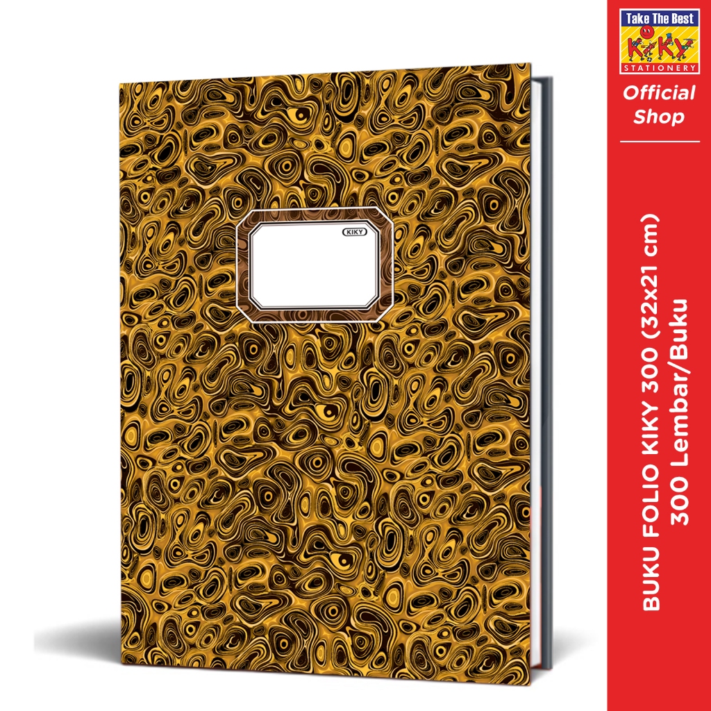 Jual KIKY Buku Hard Cover Folio Glossy (Uk. 32 x 21 cm) Isi 300 Lembar ...