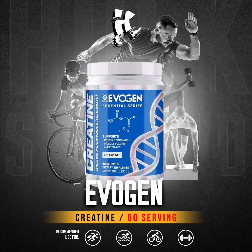 Jual Evogen Creatine 300 Gram Creatine Monohydrate | Shopee Indonesia