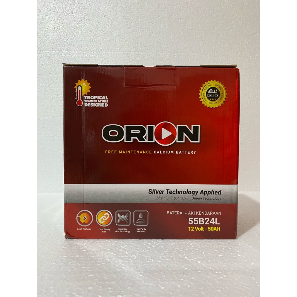 Jual Aki Orion NS60L Mobil Corolla Altis City Z Grand Livina Karimun ...