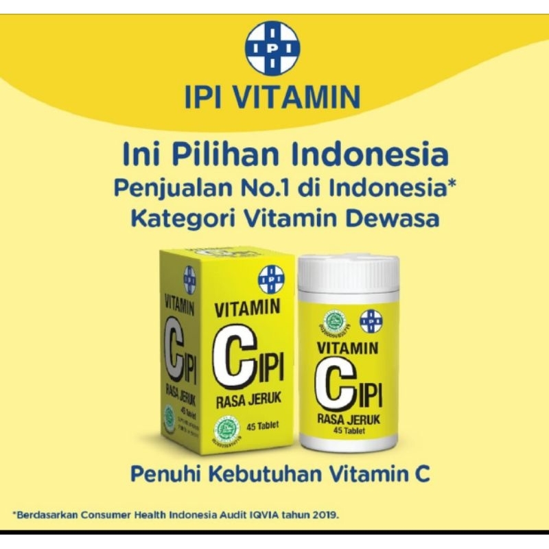 Jual Vitamin Cipi 45tablet | Shopee Indonesia