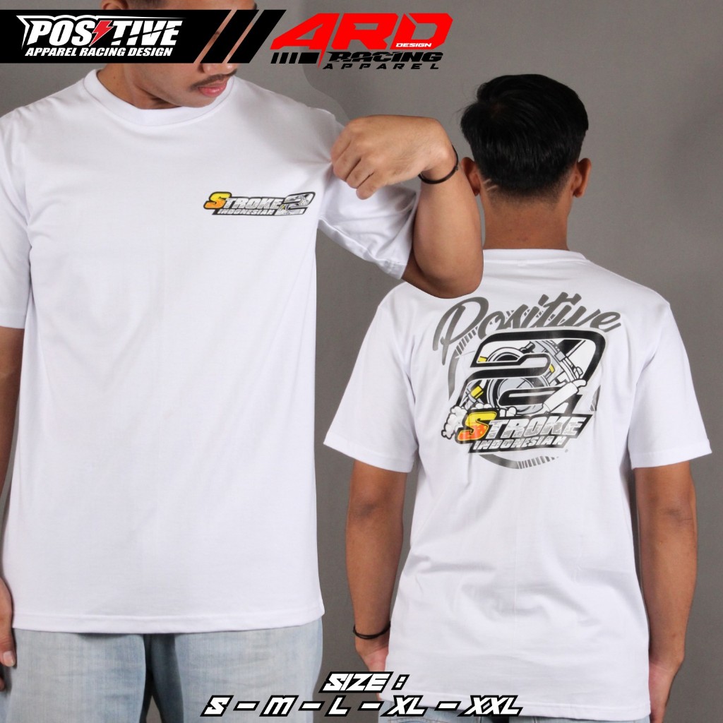Jual Baju Kaos 2 STROKE RACING T-Shirt Distro Two Stroke Pria Kekinian ...