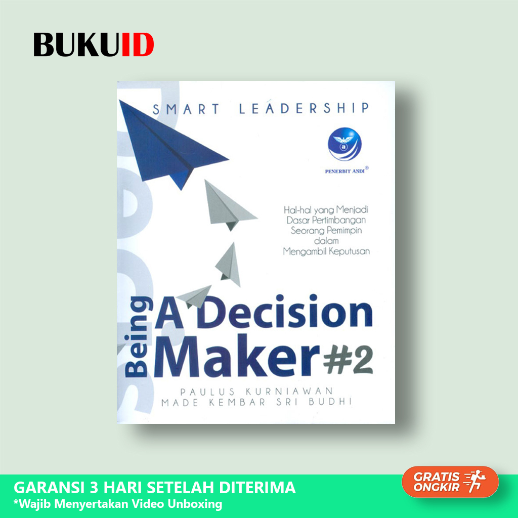 Jual Buku Smart Leadership: Being A Decision Maker #2 - Original ...