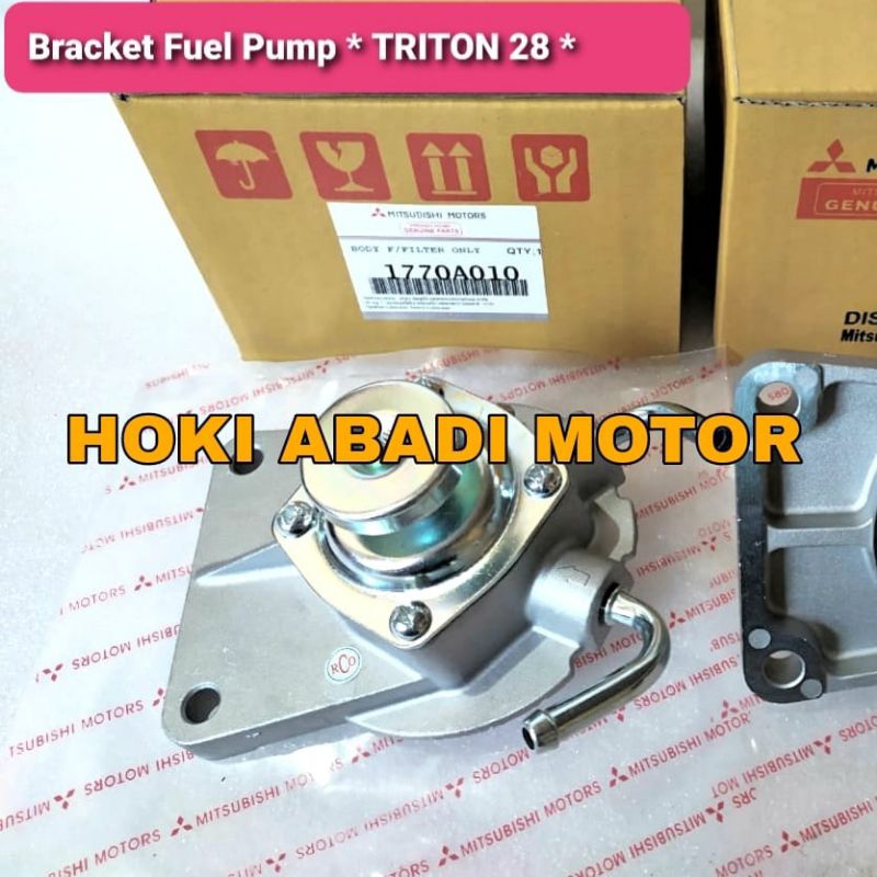 Jual Bracket body fuel filter kelala pompa solar Mitsubishi Triton 2.8 ...