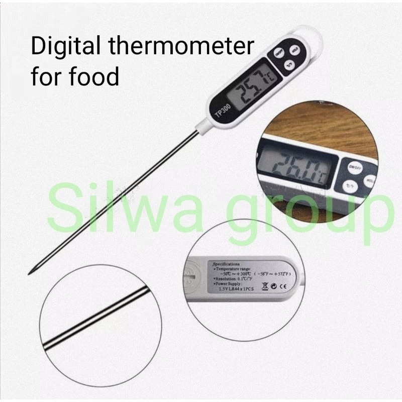 Jual Thermometer untuk makanan agar dapat mendeteksi tingkat kematangan ...