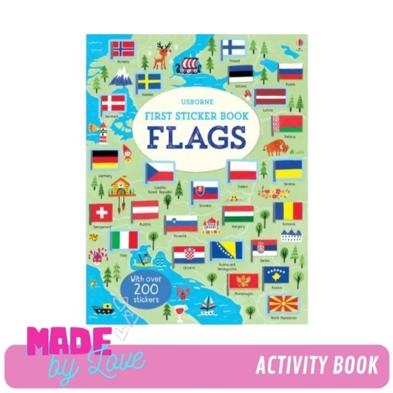 Jual Sticker Book Flag | Shopee Indonesia