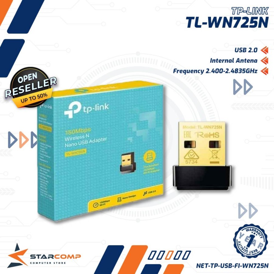 Jual TP-LINK TL-WN725N 150Mbps Wireless N Nano USB Adapter USB Wifi ...