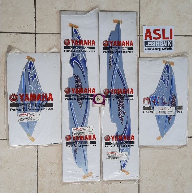 Jual Stiker Striping Mio Sporty Lama 5TL Biru Muda Telur Asin 2005 ...