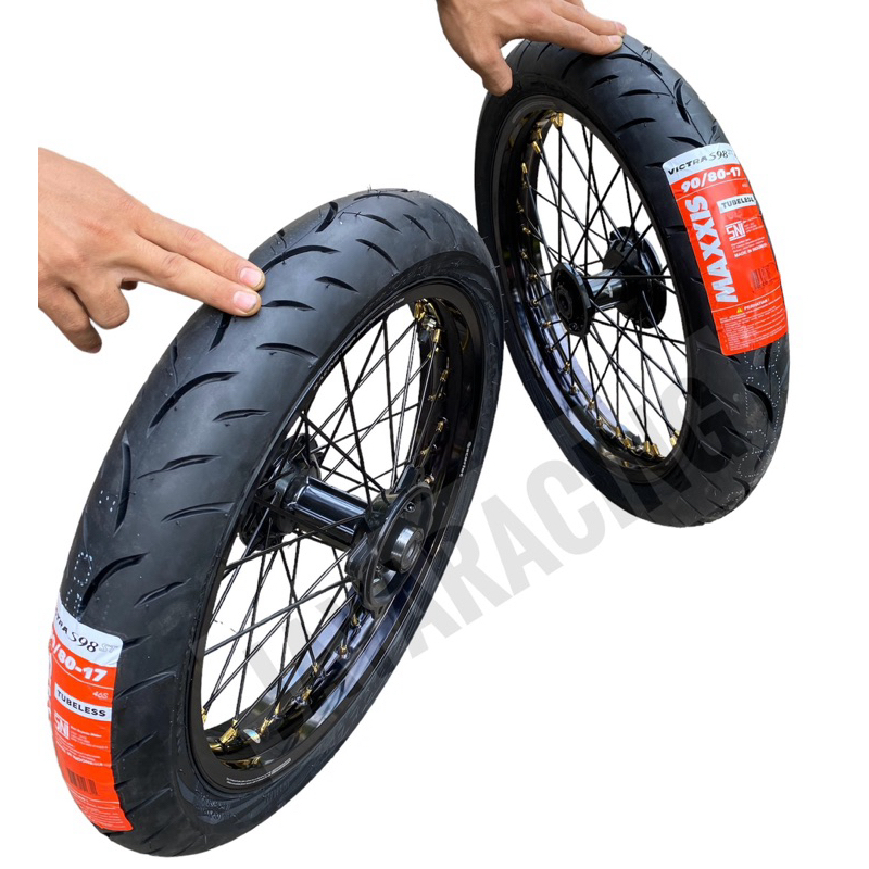 Jual Velg Scarlet herex supermoto velg cacing ring 17 215 185 Klx ...