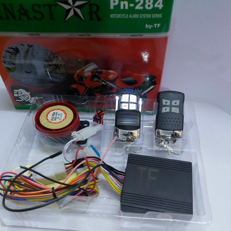 Jual Alarm Motor Remote System Panastar by TF Premium Fitur Lengkap ...