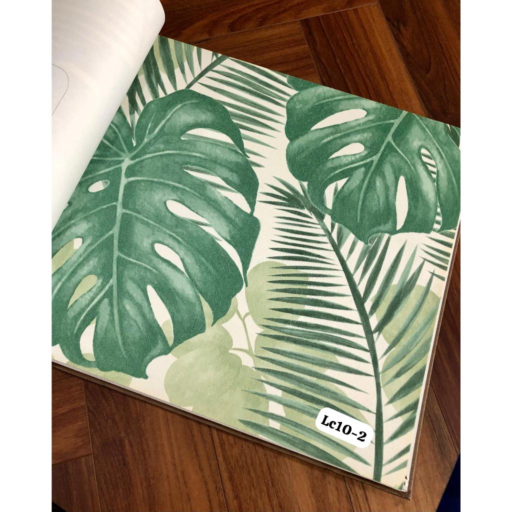 Jual WALLPAPER DINDING MOTIF LUKISAN DAUN MONSTERA PALEM HIJAU | Shopee ...