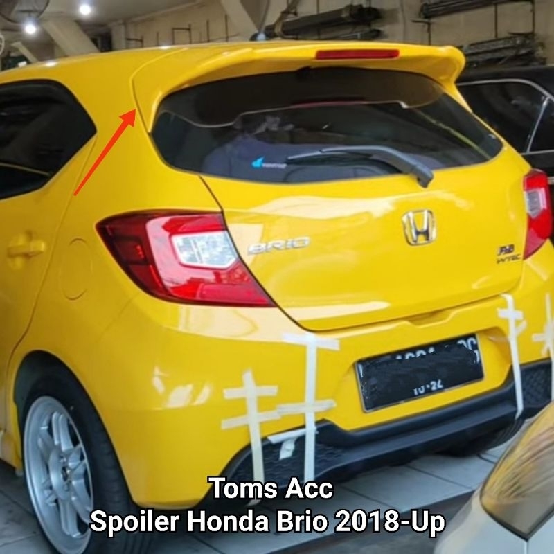 Jual Spoiler Brio 2018-2021 Wing Sayap Belakang Warna Honda Model ...