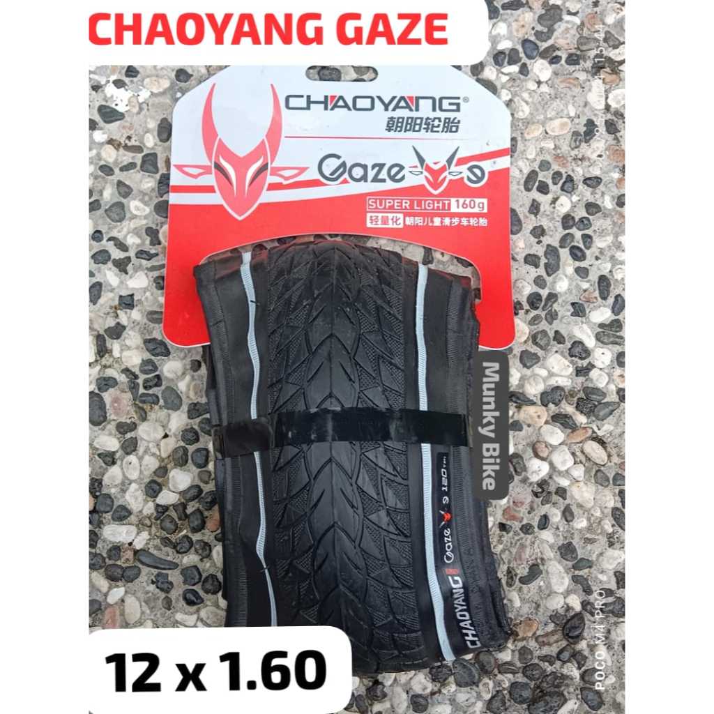 Jual Ban Luar Chaoyang Gaze 12x1.60 120TPI 12 x 1.60 inch Folding ...