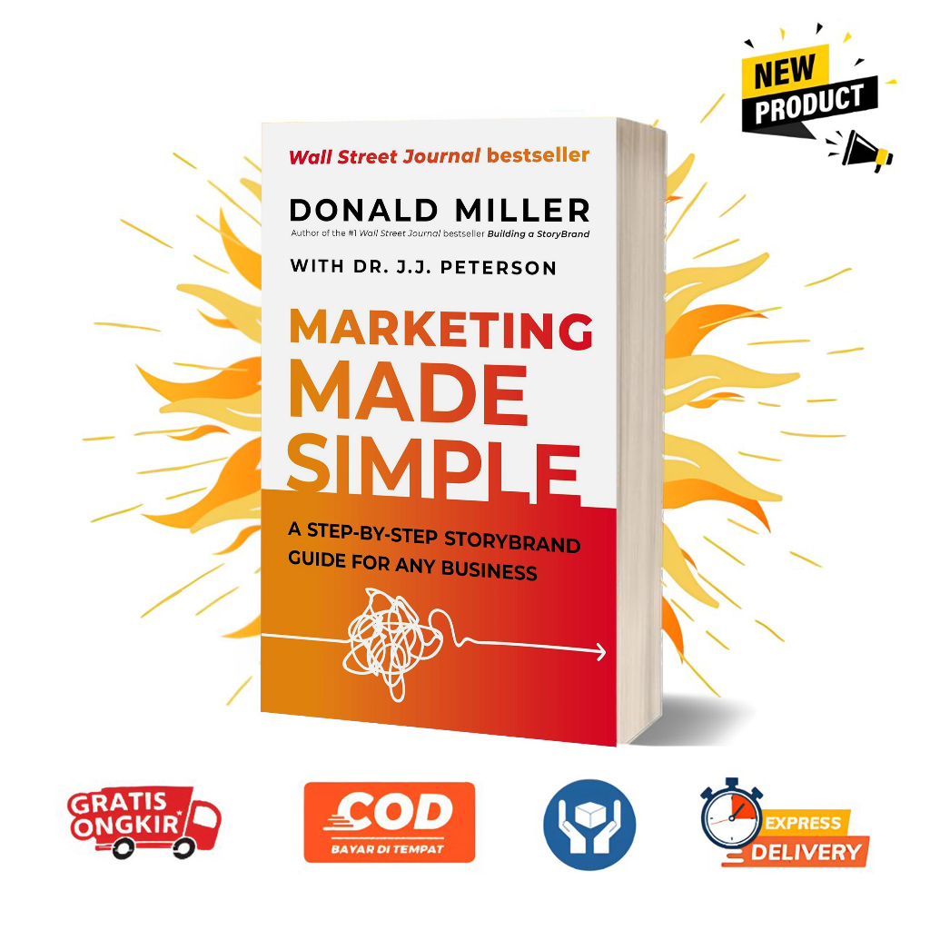 Jual Marketing Made Simple by Donald Miller (English) | Shopee Indonesia