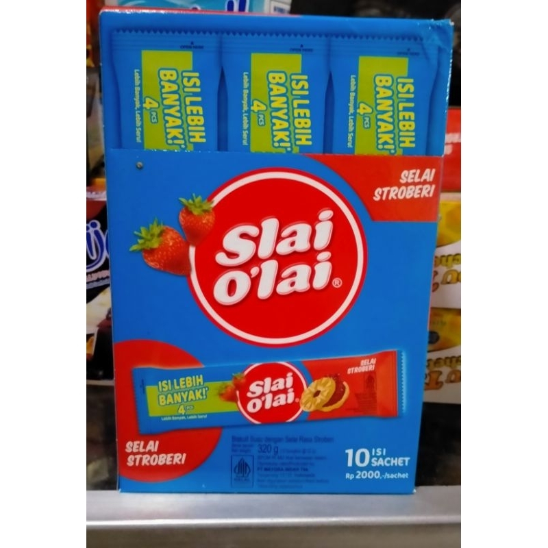 Jual Slai Olai Stroberi ( 10pcs ) | Shopee Indonesia