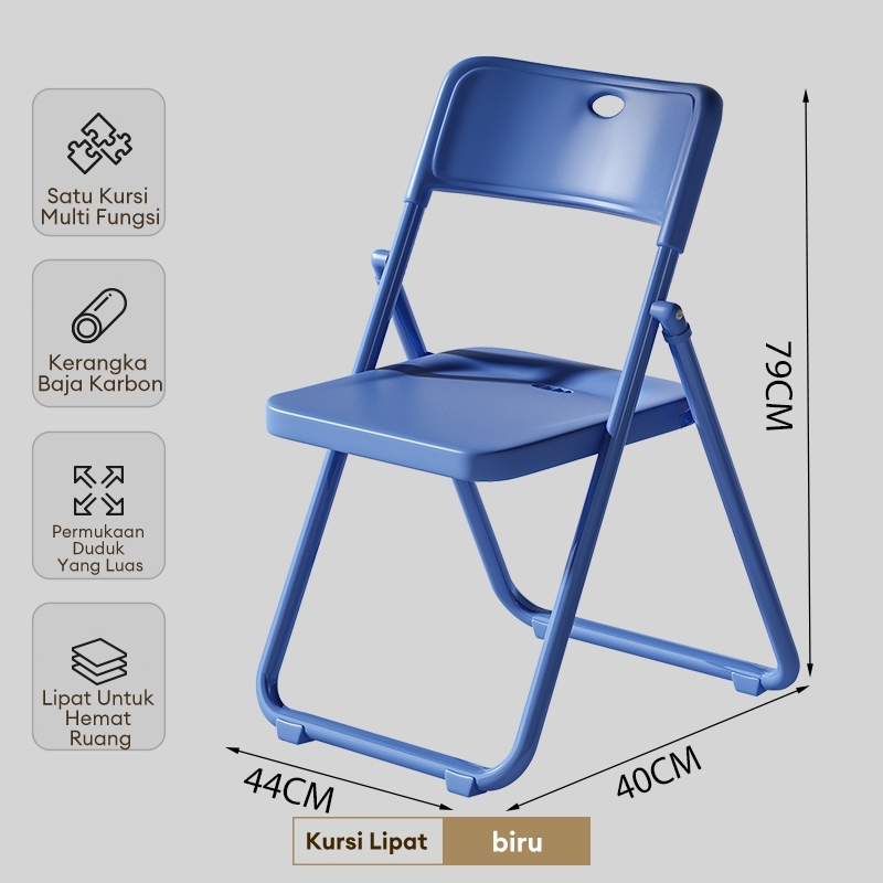 Jual BEST Kursi Lipat Portable Kursi Belajar Lipat Kursi Minimalis ...