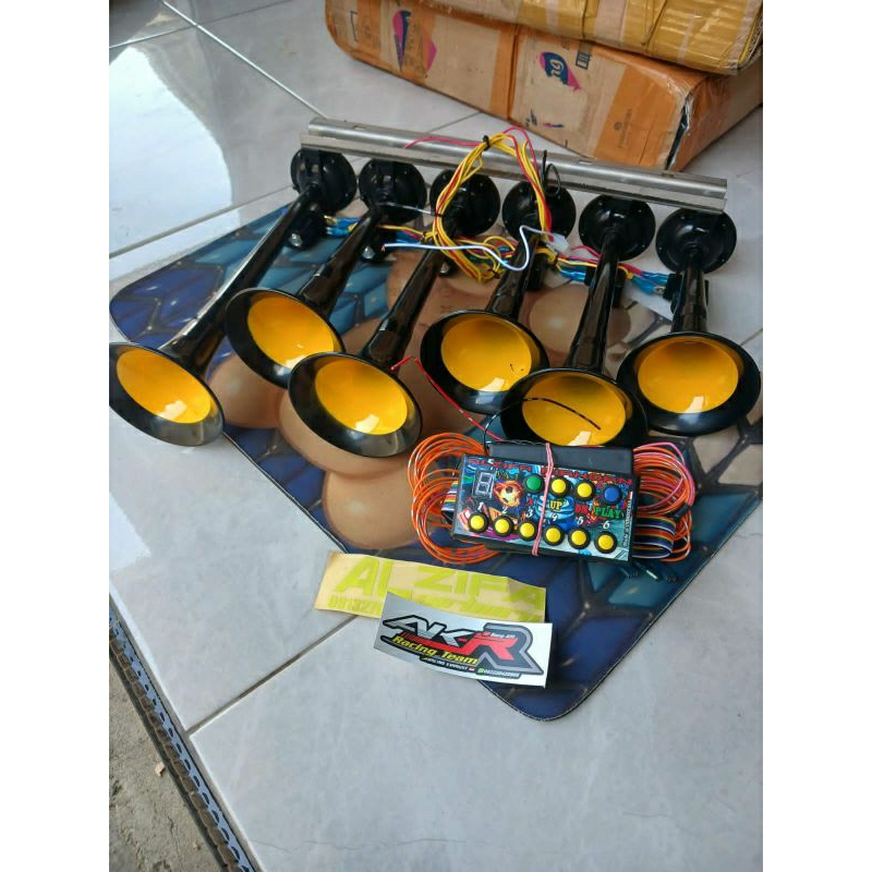 Jual Basuri 6 corong blazer pakai modul alzifa v4.1 pildun | Shopee ...