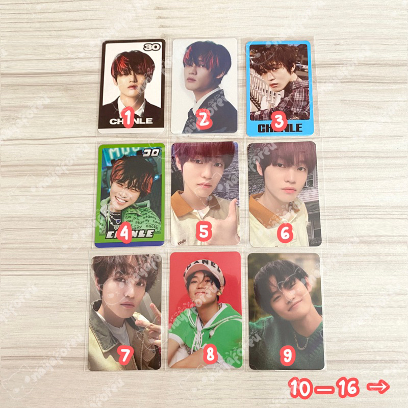 Jual [GANTI JNT, COD REQ CHAT] Photocard Official Zhong Chenle NCT ...