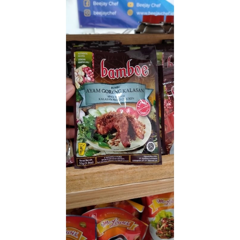 Jual bamboe bumbu ayam goreng kalasan 55gr | Shopee Indonesia
