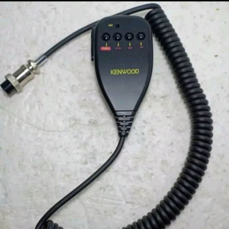 Jual MIC RIG KENWOOD TM231 TM241 MC-44 8PIN BESI HANDMIC MICROPHONE ...
