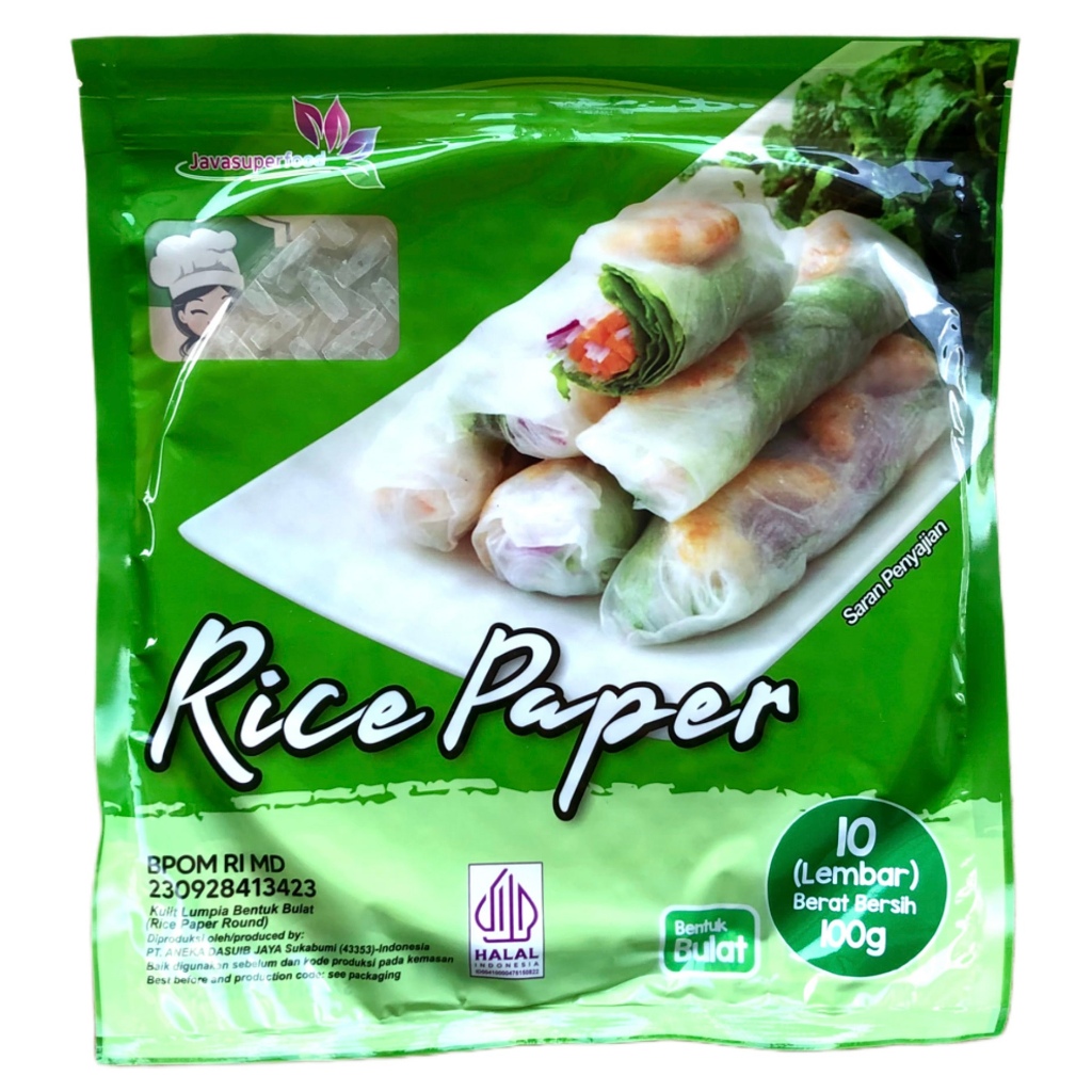 Jual JSF Rice Paper Bulat 100Gr&200Gr&500Gr | Shopee Indonesia