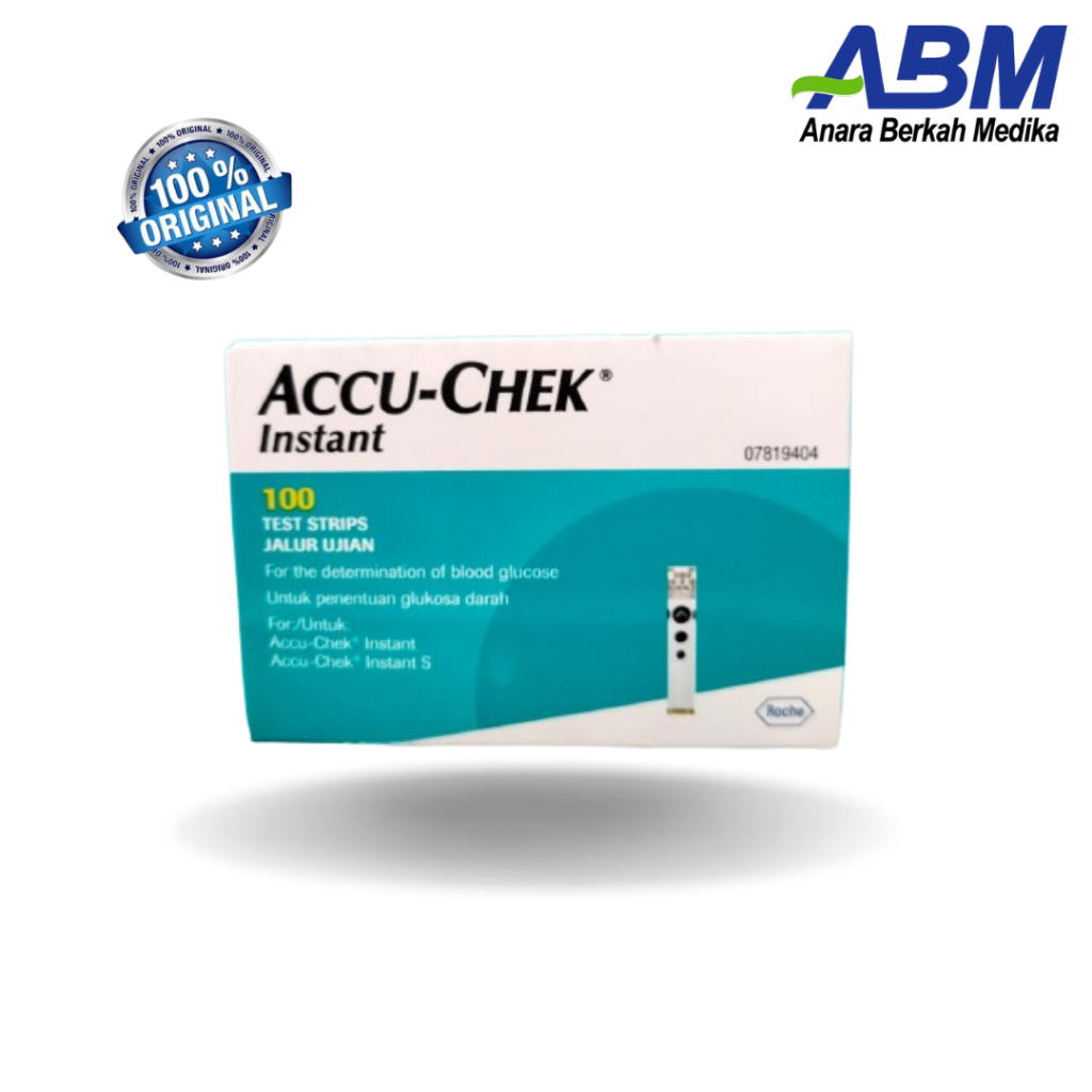 Jual Accu Check - Instant Strips 100 | Shopee Indonesia