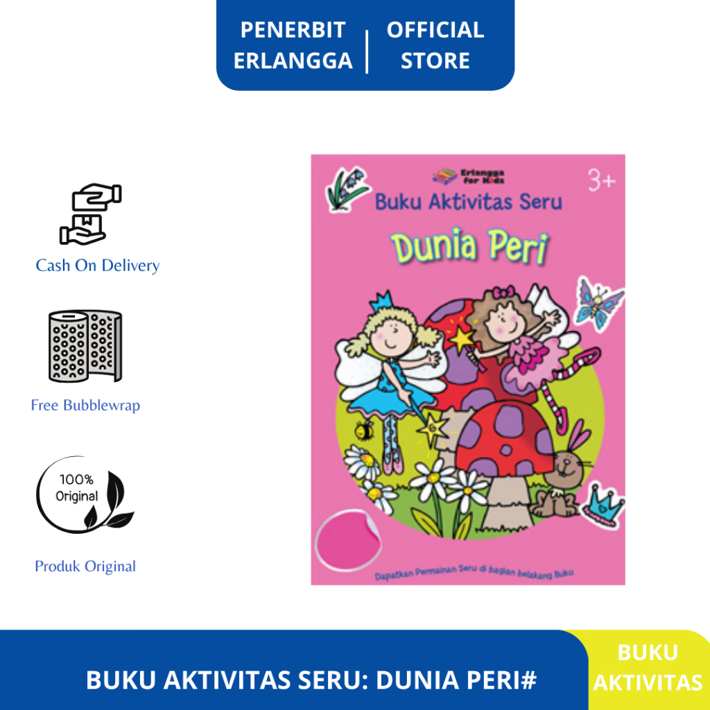 Jual DISKON BUKU ERLANGGA: BUKU AKTIVITAS SERU: DUNIA PERI# -ERLANGGA ...