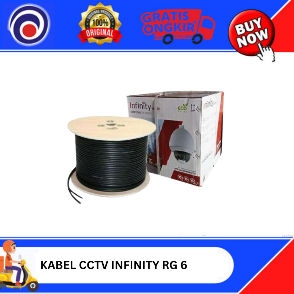 Jual KABEL CCTV INFINITY RG 6 1 BOX | Shopee Indonesia