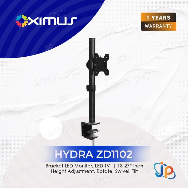 Jual Oximus HYDRA ZD1102 - Desk Mount Bracket LED Monitor 13 - 27" Inch ...