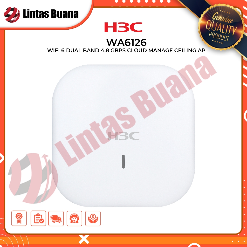 Jual H3C WA6126 Wi-Fi 6 (802.11ax) Indoor Wireless Access Point | Shopee Indonesia